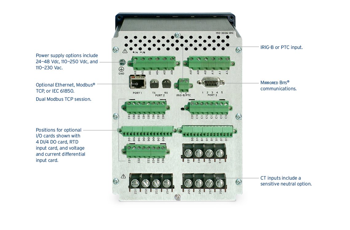 SEL-710 Хөдөлгүүрийн хамгаалалтын реле